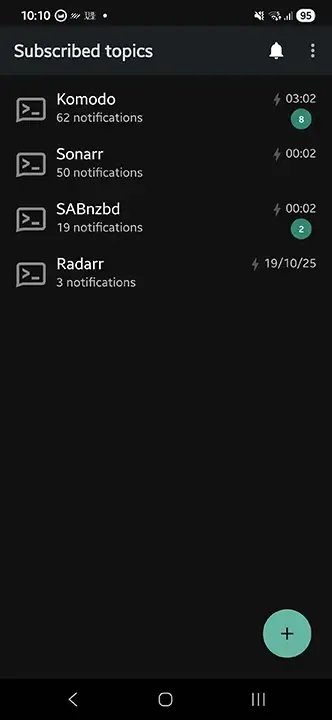 Self-hosted notifications with ntfy and Apprise