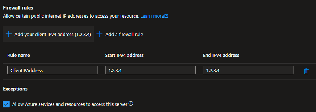 Using Azure SQL with managed identities